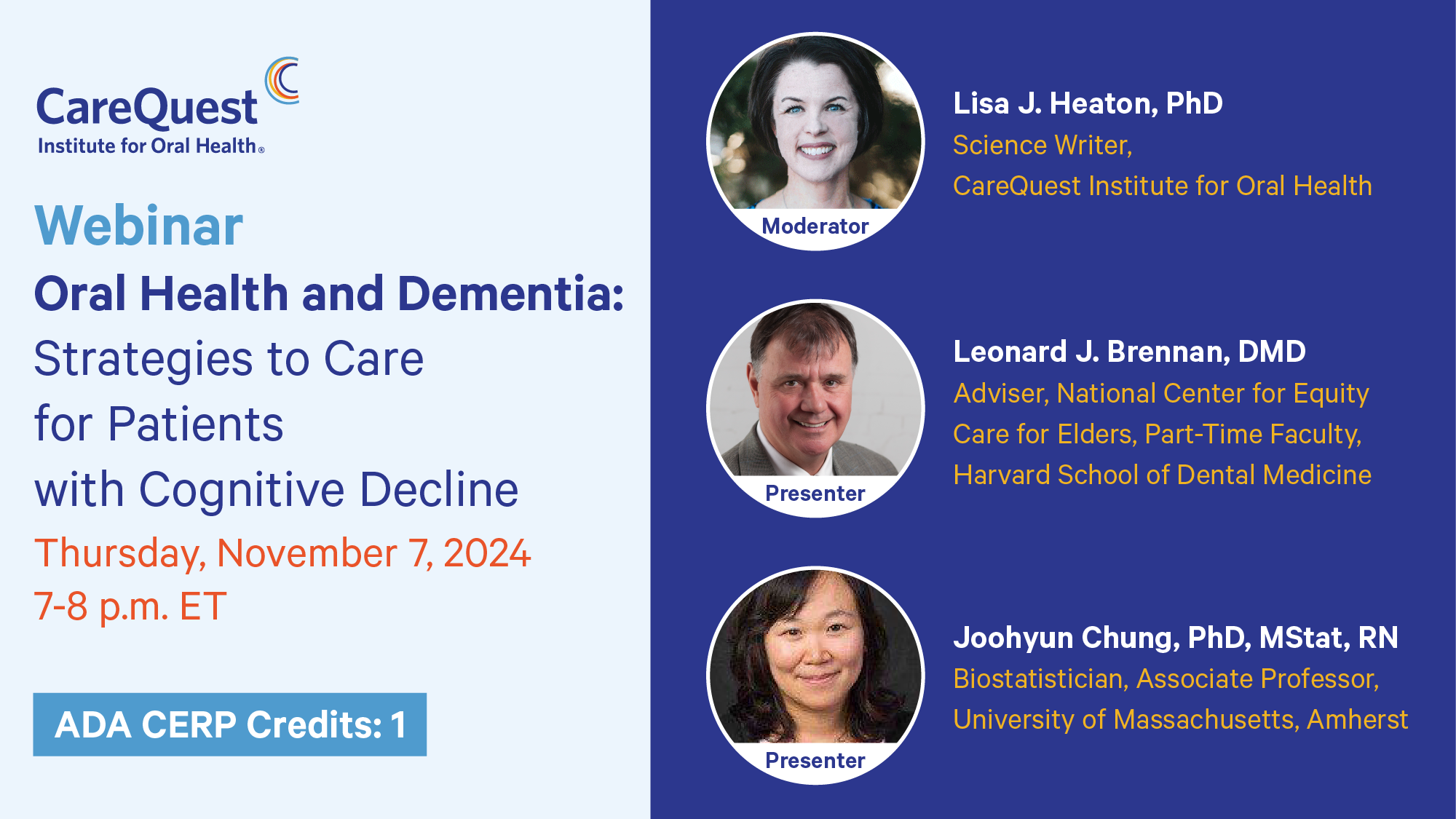 Oral Health and Dementia: Strategies to Care for Patients with Cognitive Decline | CareQuest ...